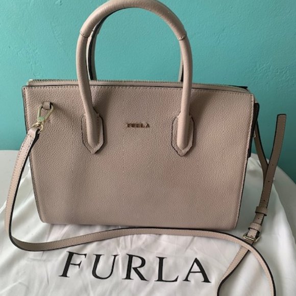 Furla | Bags | Furla Leather Handbag | Poshmark